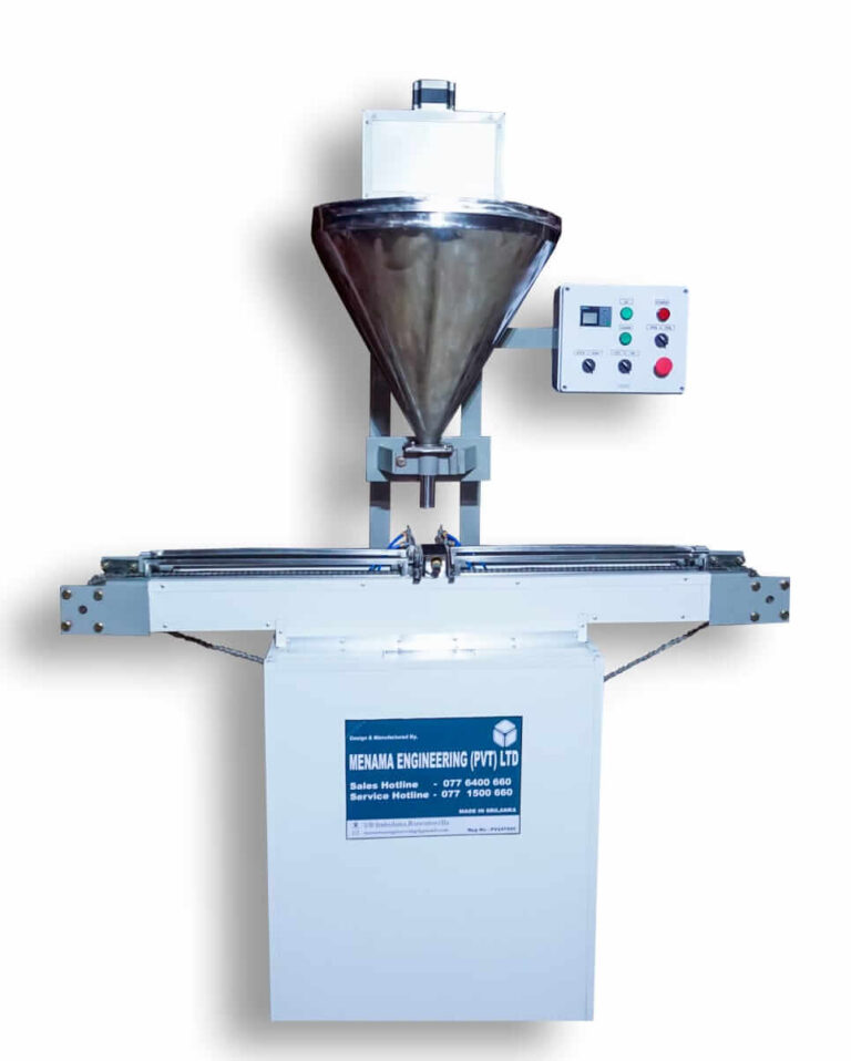 Fully automatic powder filling machine - Menama Engineering